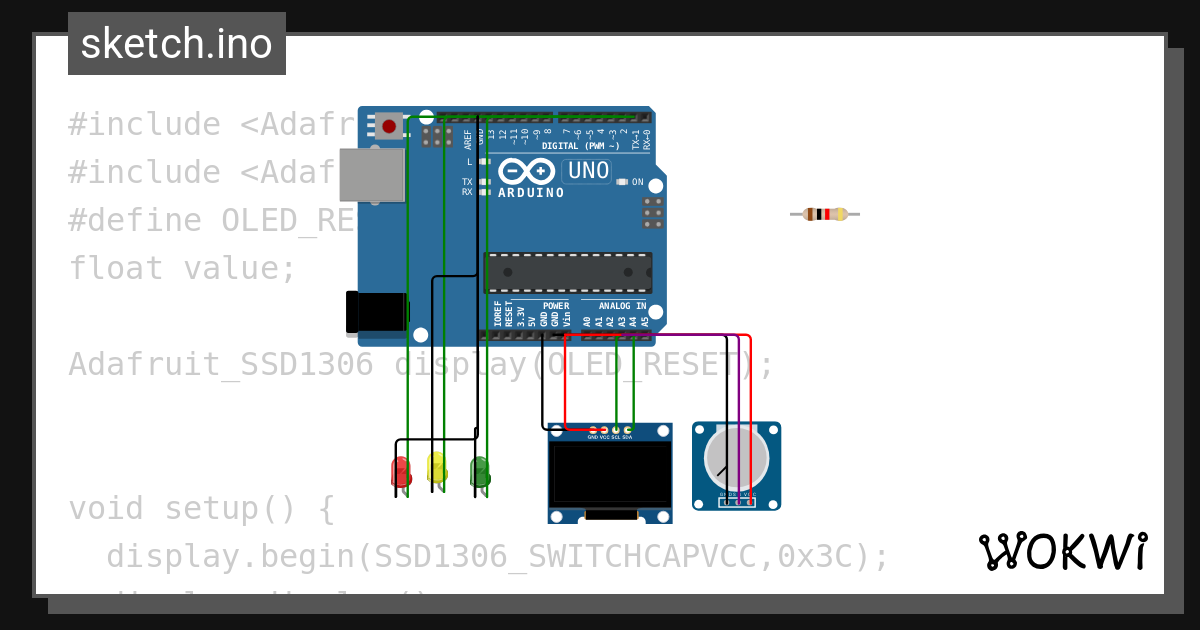 Proba Voltmettr Wokwi Esp32 Stm32 Arduino Simulator