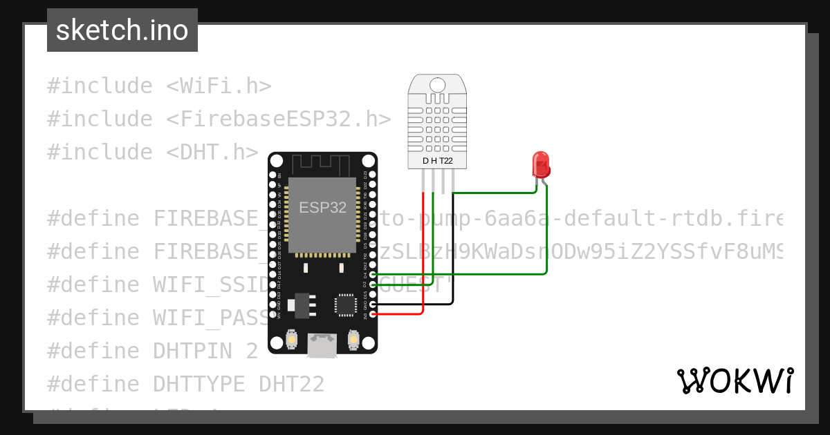 Auto Pump Wokwi Esp32 Stm32 Arduino Simulator 1974
