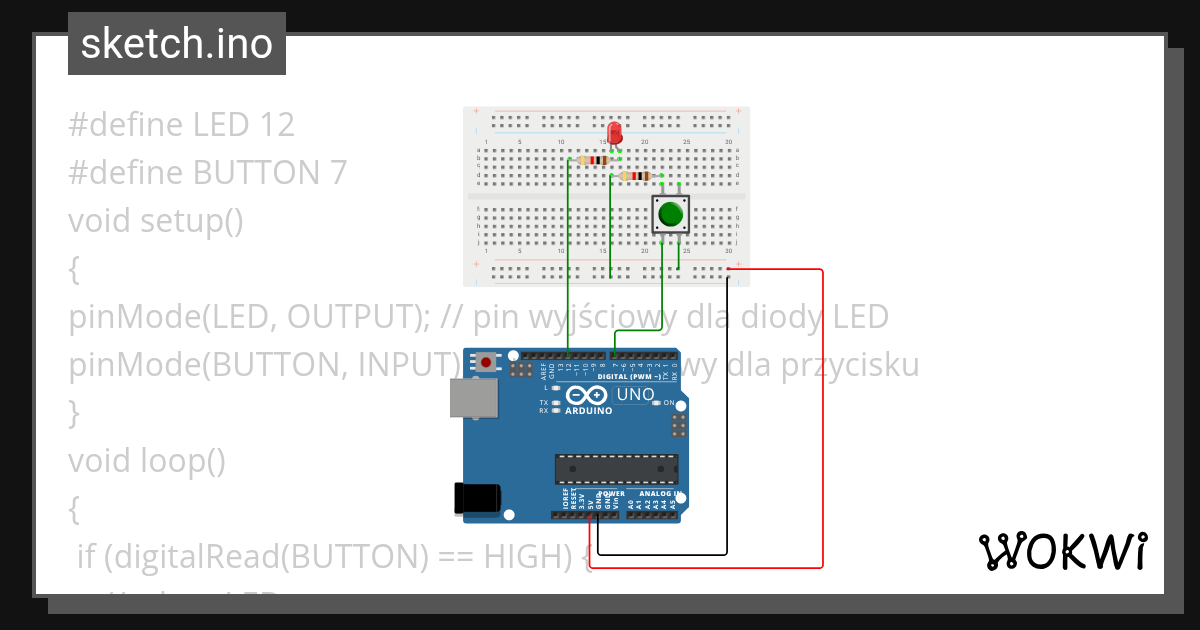 Lab1zadanie4 6adamskrok Wokwi Esp32 Stm32 Arduino Simulator 