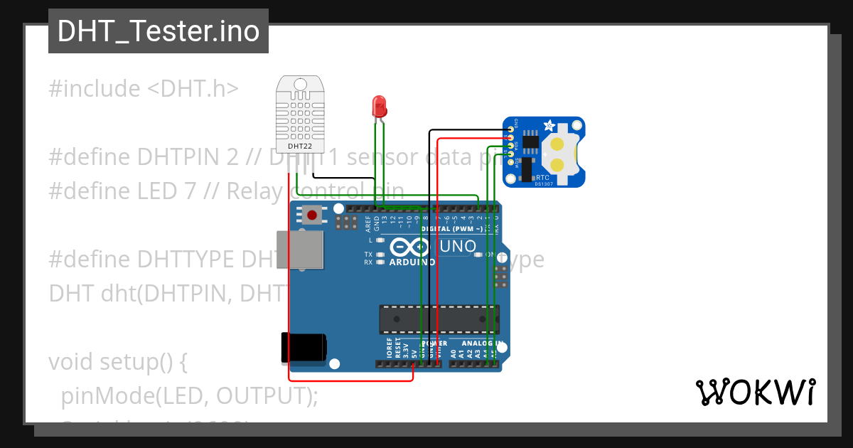 DHT_Tester.ino Copy Copy Copy - Wokwi ESP32, STM32, Arduino Simulator DHT_Tester.ino Copy Copy Copy - Wokwi ESP32, STM32, Arduino Simulator
