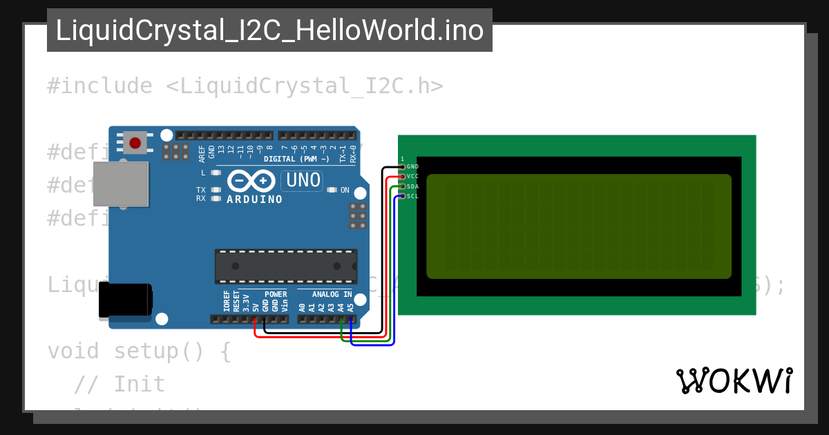 Lcd L2c Wokwi Esp32 Stm32 Arduino Simulator 1164