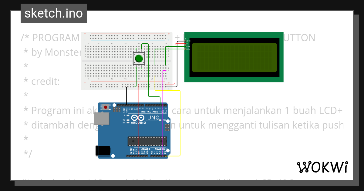 LCD - Wokwi ESP32, STM32, Arduino Simulator