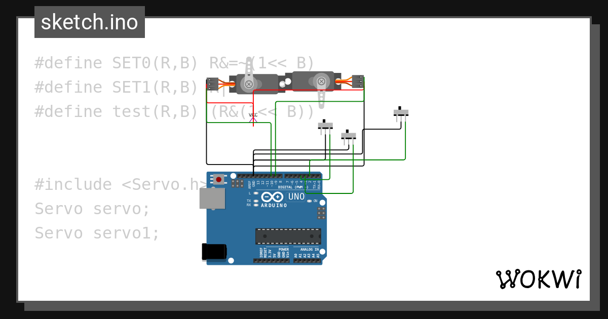Servo Interupt Wokwi Esp32 Stm32 Arduino Simulator