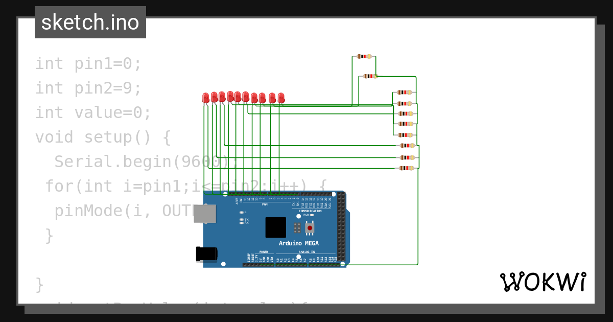 Lec Note Led Bar Copy Editing Wokwi Esp32 Stm32 Arduino Simulator