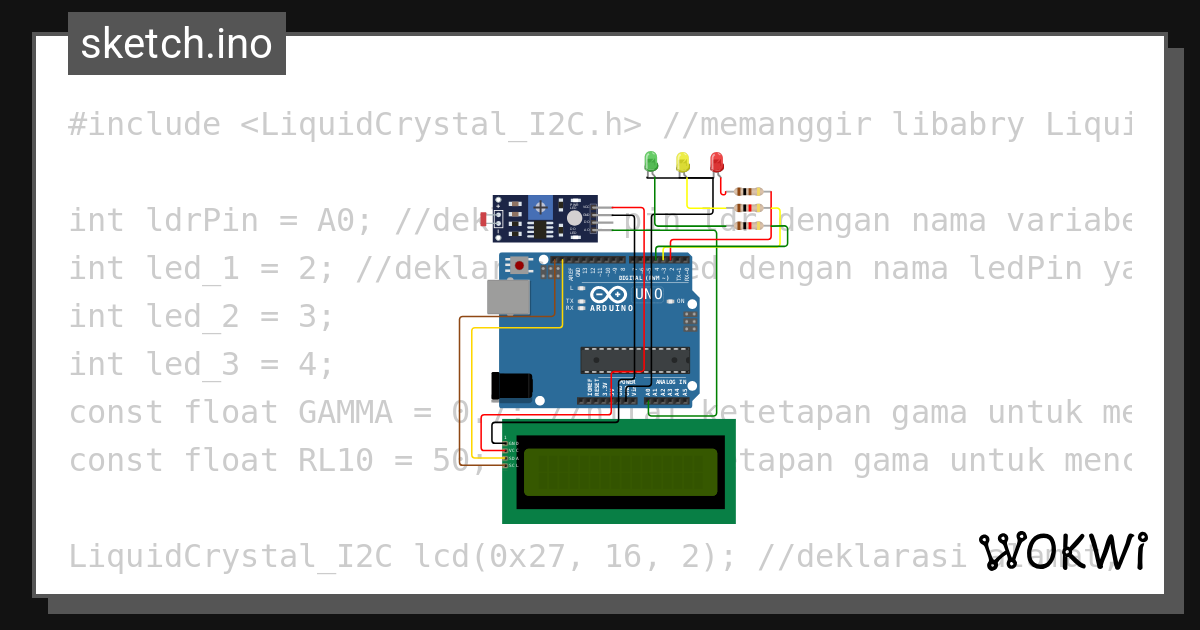 Ldr Modifikasi Wokwi Esp32 Stm32 Arduino Simulator