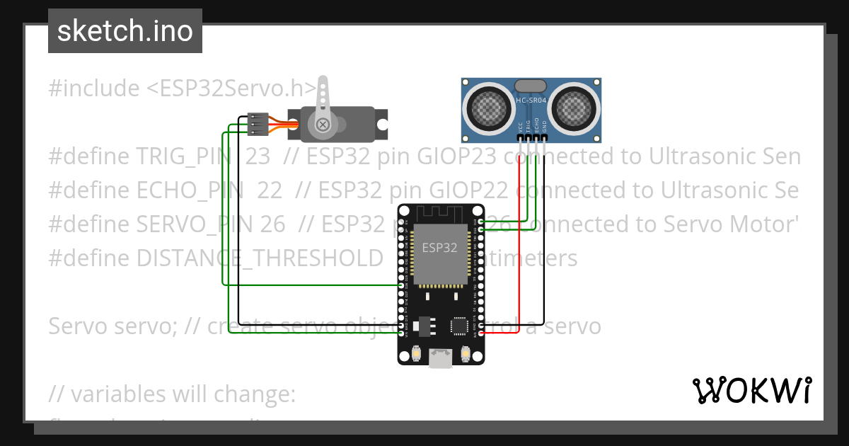 Servomotor Wokwi Arduino And Esp32 Simulator 6434