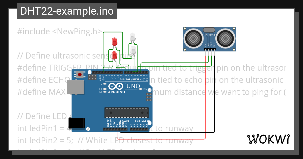 PAPI.ino - Wokwi ESP32, STM32, Arduino Simulator