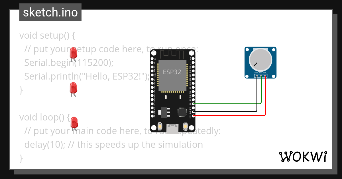 T - Wokwi ESP32, STM32, Arduino Simulator