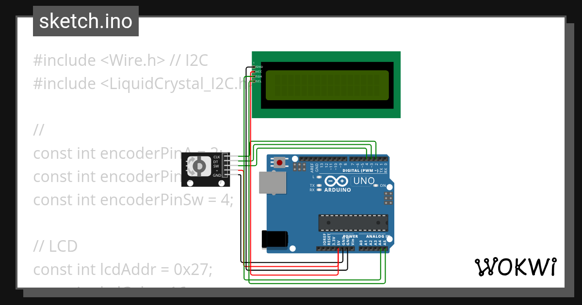 encoder_1 - Wokwi ESP32, STM32, Arduino Simulator