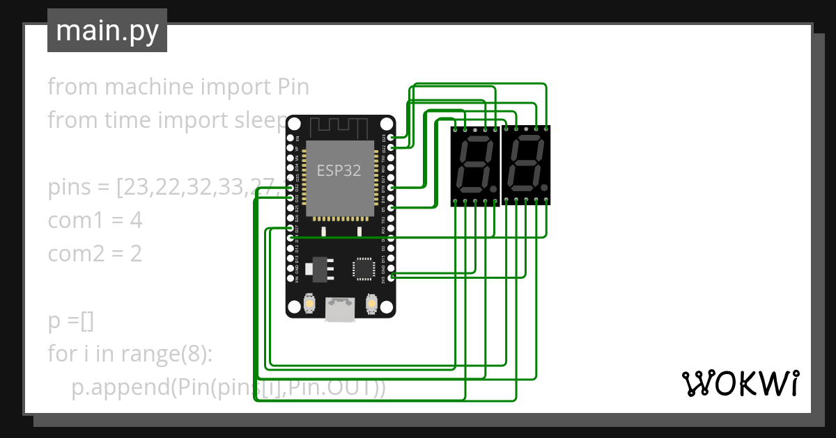 Wokwi - Online ESP32, STM32, Arduino Simulator