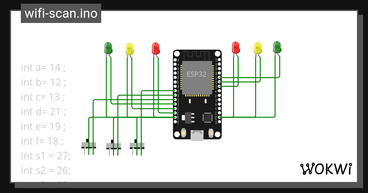 Switch Wokwi Esp32 Stm32 Arduino Simulator 