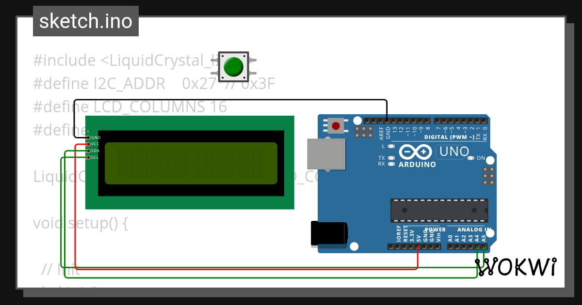 den led v2 - Wokwi ESP32, STM32, Arduino Simulator