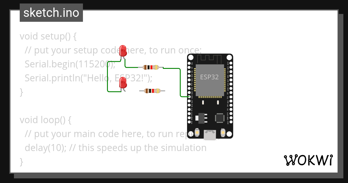 ôn tập giữa kì - Wokwi ESP32, STM32, Arduino Simulator ôn tập giữa kì - Wokwi ESP32, STM32, Arduino Simulator