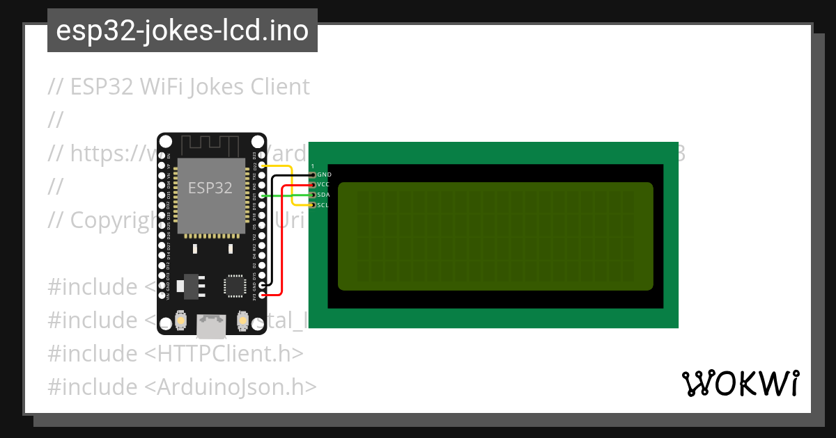 Esp32 Jokes O Copy Wokwi Esp32 Stm32 Arduino Simulator 8114