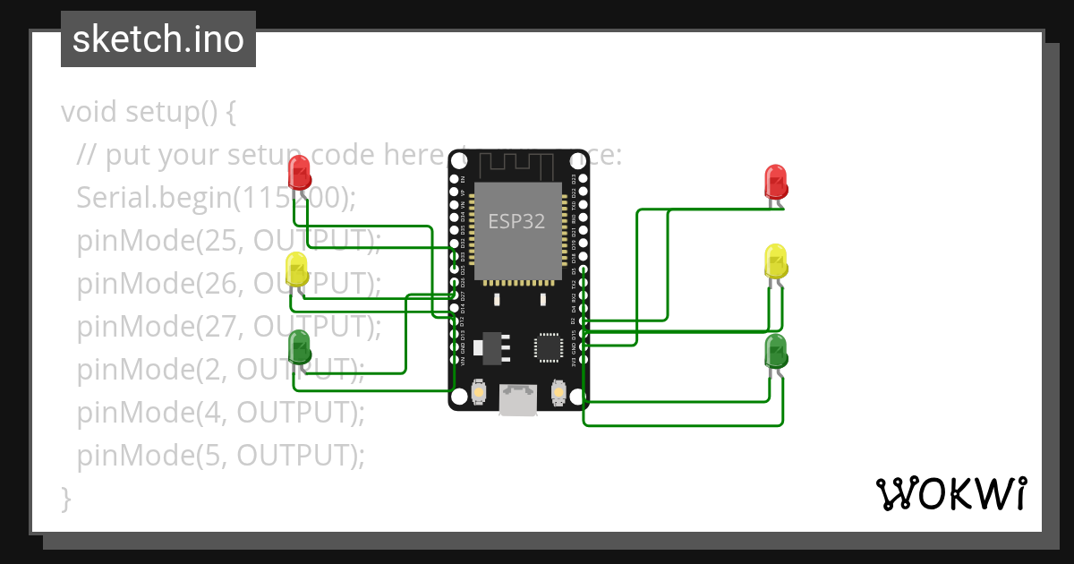 Nivish.V - Wokwi ESP32, STM32, Arduino Simulator