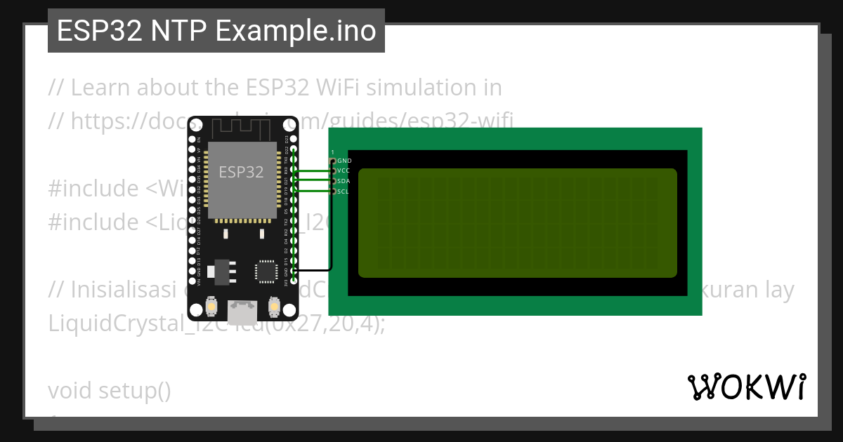 Esp32 Iot Selamat Datang Copy Wokwi Esp32 Stm32 Arduino Simulator 5590