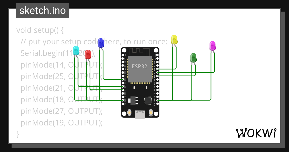 activity4 - Wokwi ESP32, STM32, Arduino Simulator