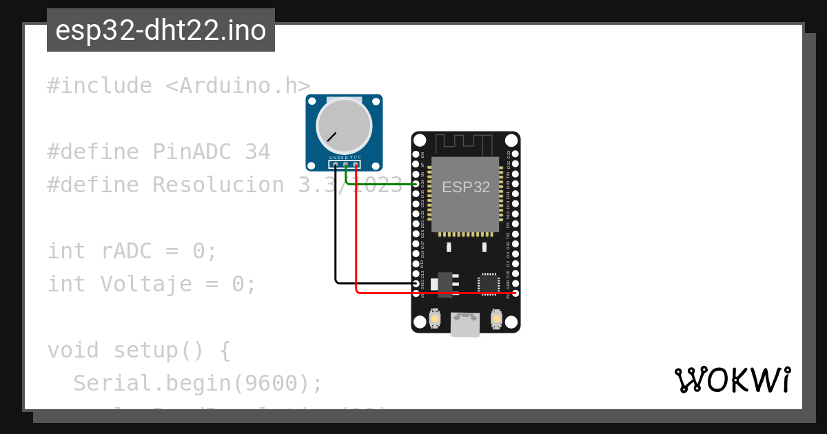 Esp32 Potenciometro Wokwi Esp32 Stm32 Arduino Simulator 7152