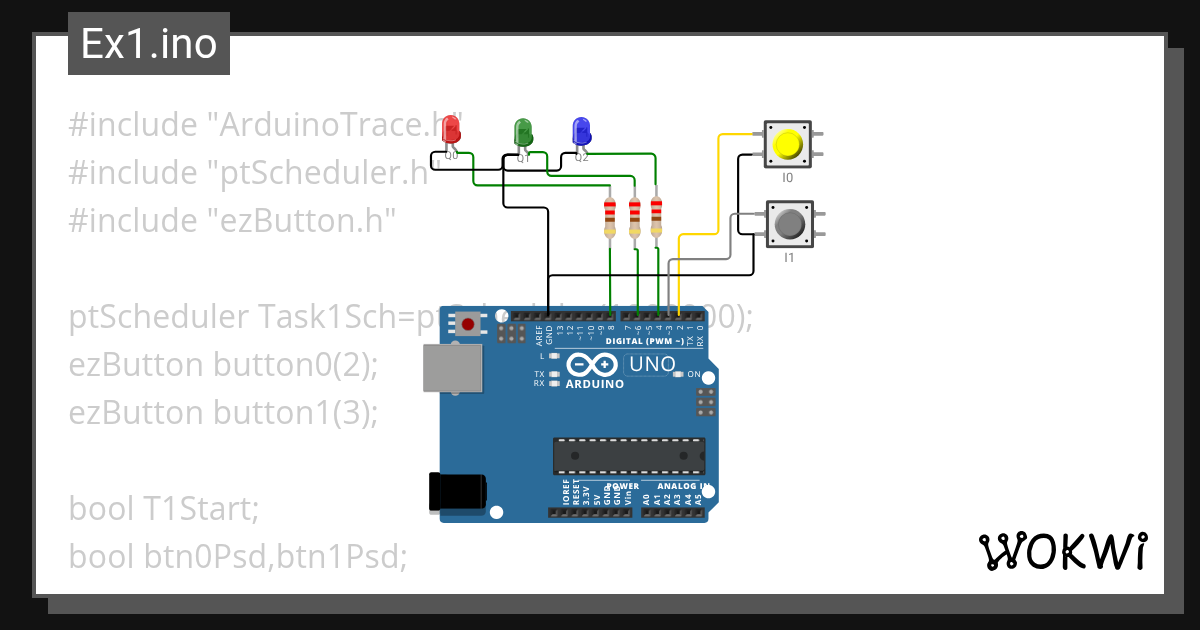 Ex1 - Wokwi ESP32, STM32, Arduino Simulator Ex1 - Wokwi ESP32, STM32, Arduino Simulator