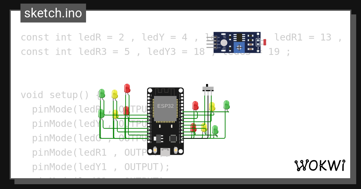 Sinal Basico Wokwi Esp32 Stm32 Arduino Simulator