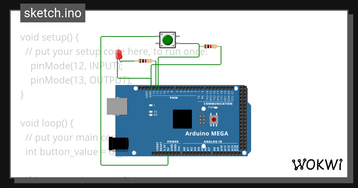 button_external_resistor - Wokwi ESP32, STM32, Arduino Simulator