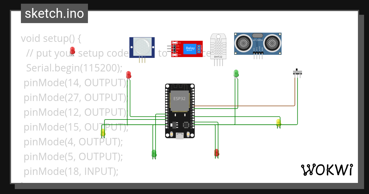 SA - Wokwi ESP32, STM32, Arduino Simulator