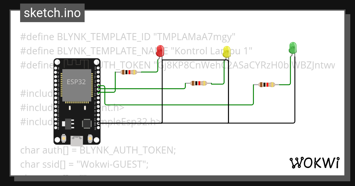 Praktikum 2 Copy - Wokwi ESP32, STM32, Arduino Simulator