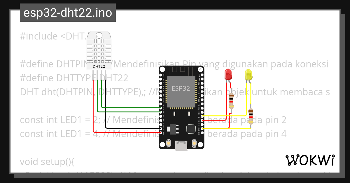 11201034_Tugas IOT - Wokwi ESP32, STM32, Arduino Simulator