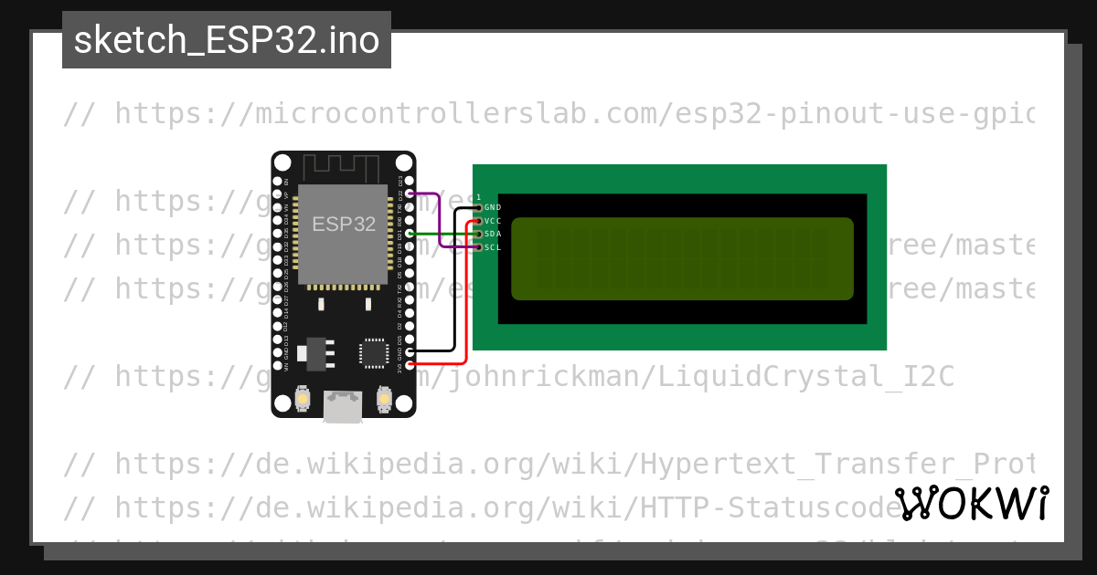 Aufgabe 1 Wokwi Esp32 Stm32 Arduino Simulator 5938