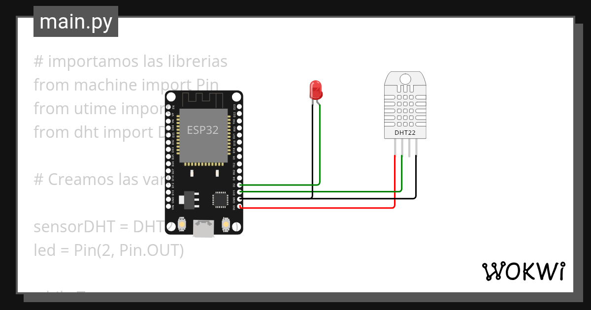 Tempandhumedad Wokwi Esp32 Stm32 Arduino Simulator 5522