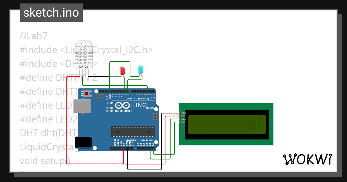 Lab8 - Wokwi ESP32, STM32, Arduino Simulator