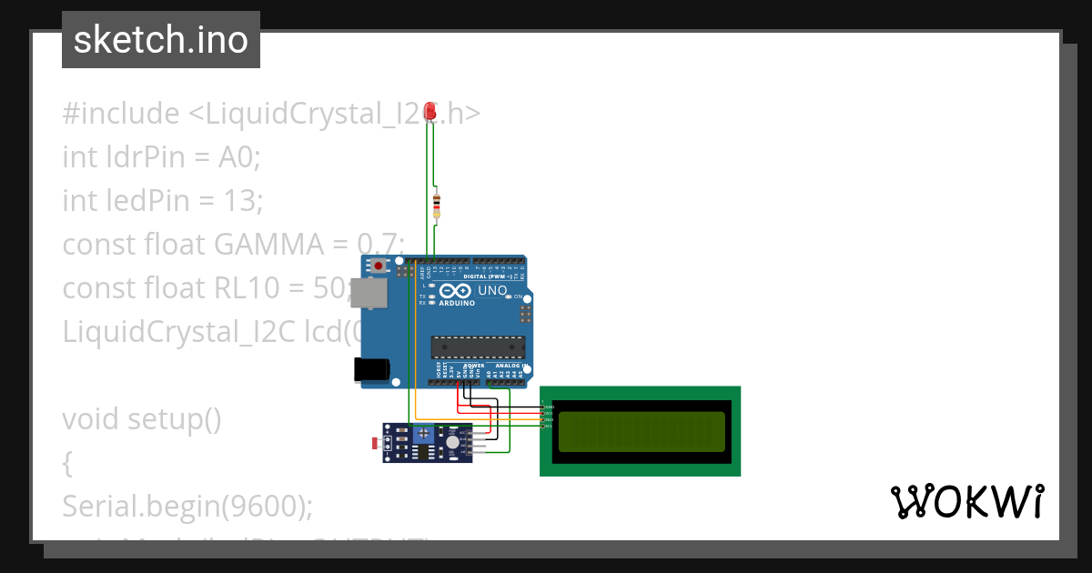 project LAB13 - Wokwi ESP32, STM32, Arduino Simulator