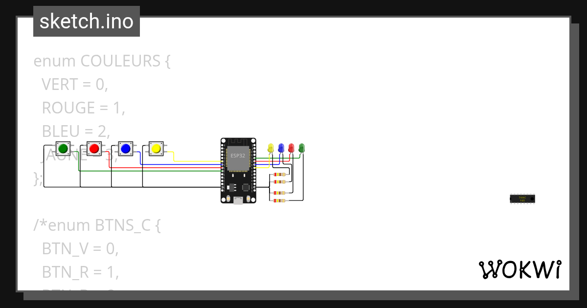 Wokwi - Online ESP32, STM32, Arduino Simulator