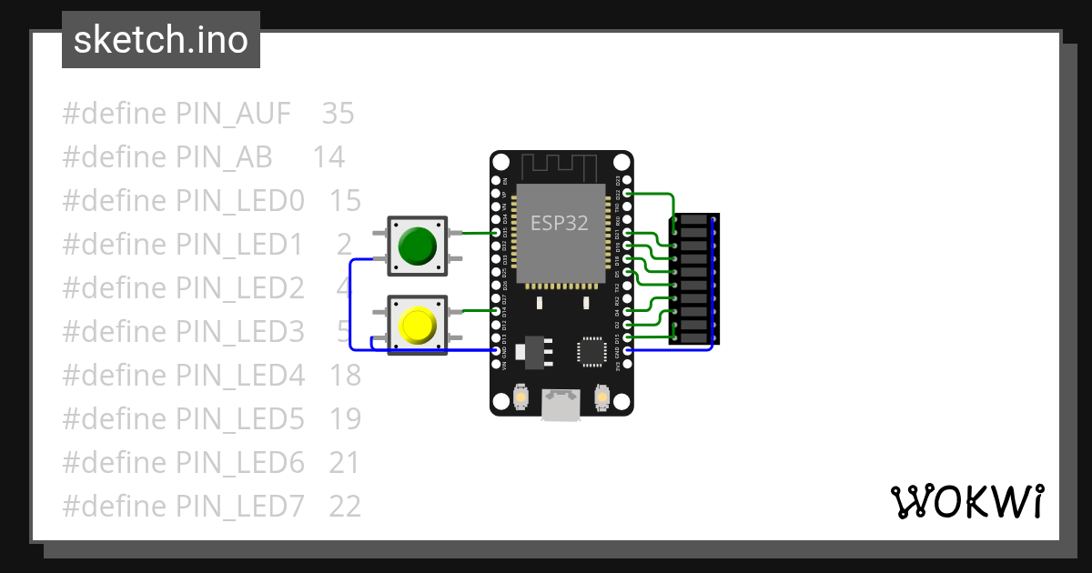 Wokwi - Online ESP32, STM32, Arduino Simulator