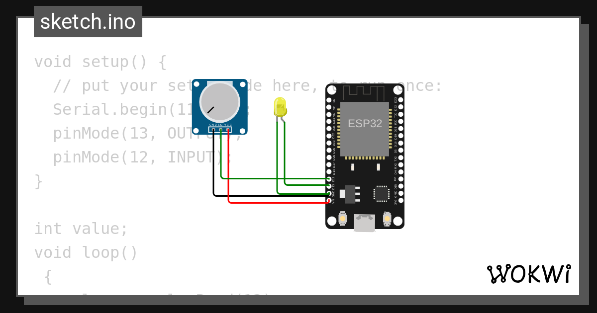 ex4 - Wokwi ESP32, STM32, Arduino Simulator ex4 - Wokwi ESP32, STM32, Arduino Simulator