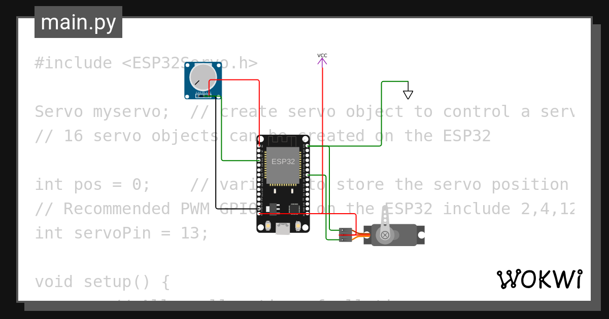 Serv Wokwi Esp32 Stm32 Arduino Simulator