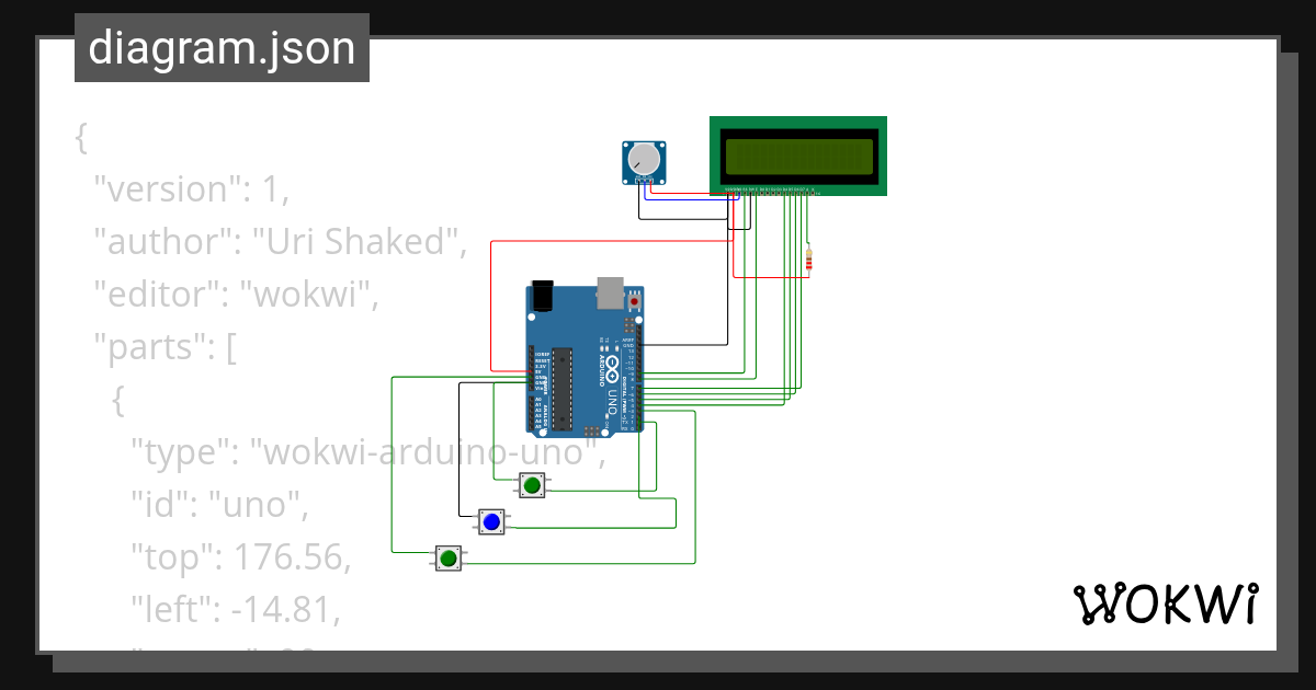 Display LCD em C - AVR Copy - Wokwi ESP32, STM32, Arduino Simulator