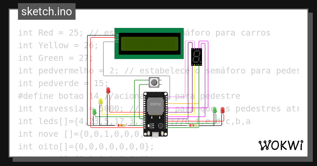 Projeto 02 Finalizado Wokwi Esp32 Stm32 Arduino Simulator 5837