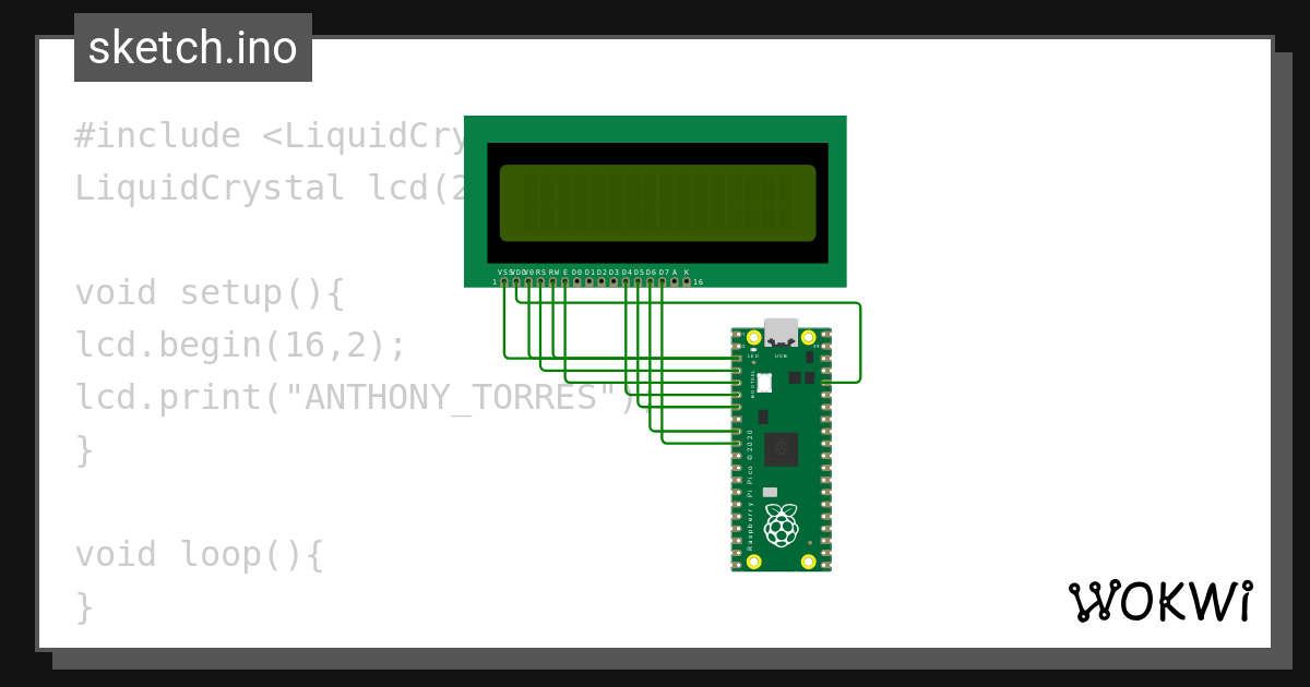 Nombre Lcd 3 Wokwi Esp32 Stm32 Arduino Simulator 5266
