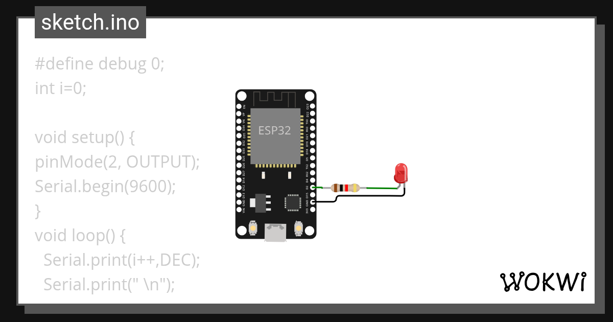 Aprendendo Serial Wokwi Esp32 Stm32 Arduino Simulator 