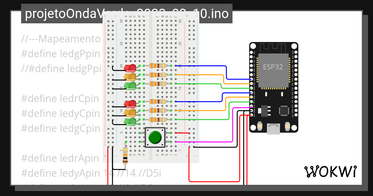 Wokwi - Online ESP32, STM32, Arduino Simulator