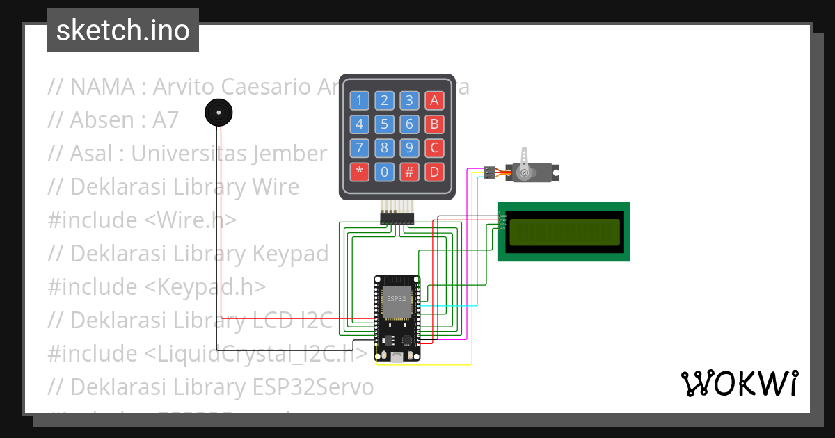 A7-Arvito Caesario A.P-Mentoring Sesi 5 - Wokwi ESP32, STM32, Arduino Simulator