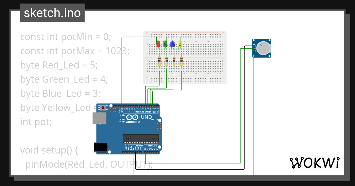 pot a switch - Wokwi ESP32, STM32, Arduino Simulator