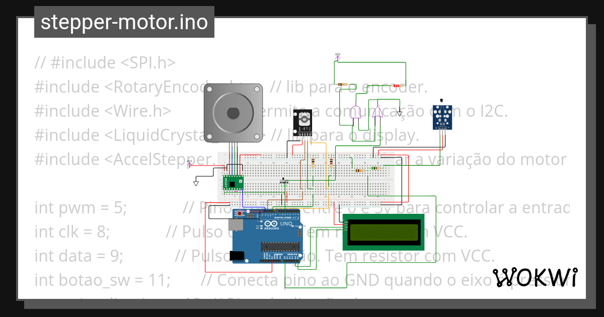 stepper-motor.ino Copy - Wokwi Arduino and ESP32 Simulator