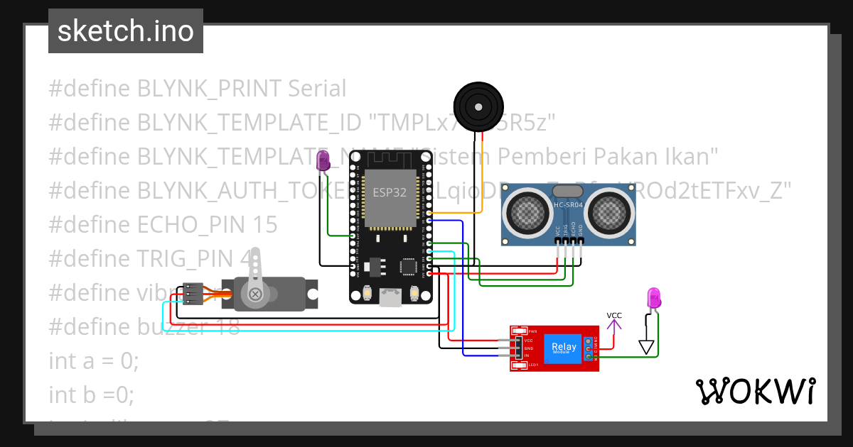 Stevani - Project5 - Wokwi ESP32, STM32, Arduino Simulator