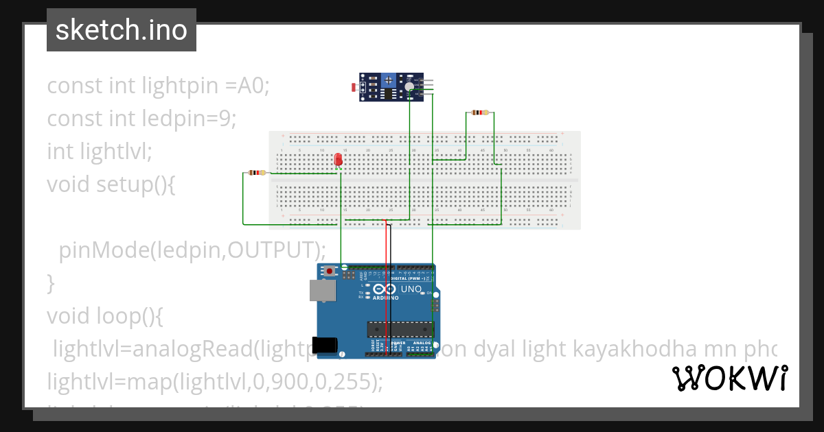 photoresist - Wokwi ESP32, STM32, Arduino Simulator