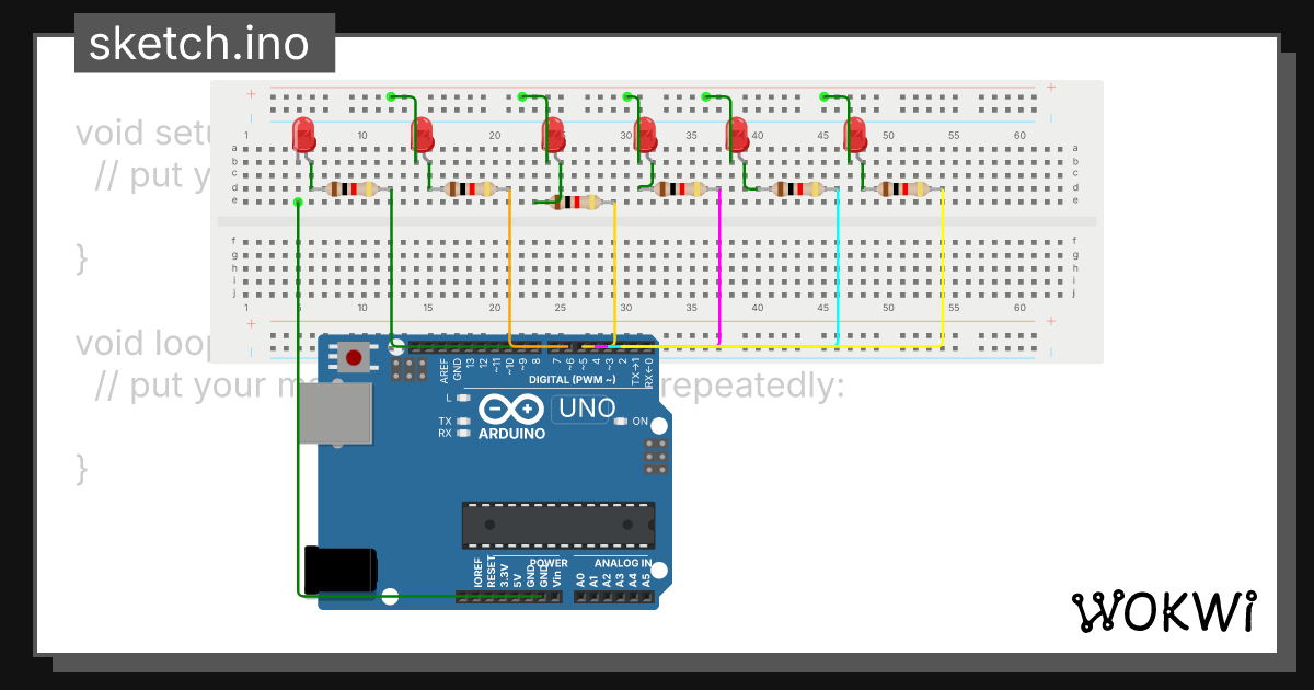led - Wokwi Arduino and ESP32 Simulator