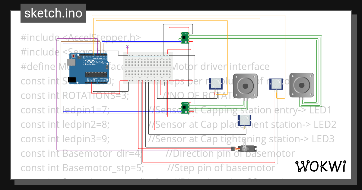 my project 2 - Wokwi ESP32, STM32, Arduino Simulator