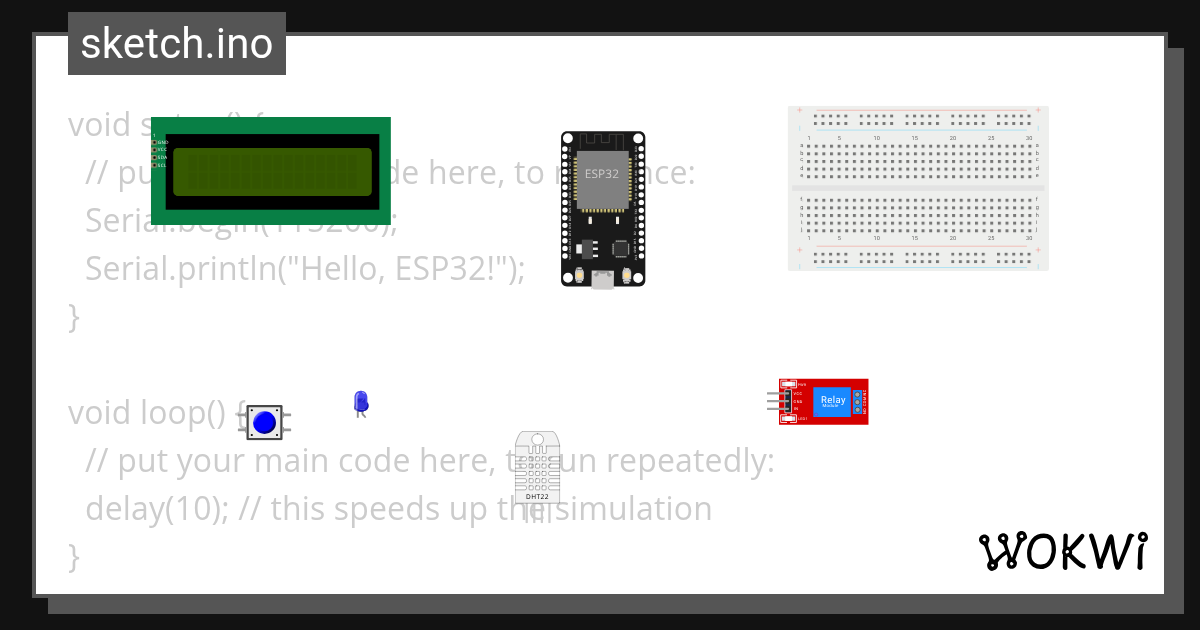 Esp32 Homeautomation Wokwi Esp32 Stm32 Arduino Simulator 5001