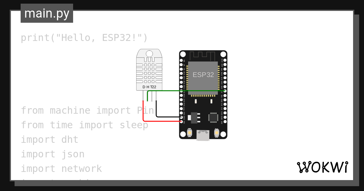 Internet Conection Esp32 Wokwi Esp32 Stm32 Arduino Simulator 9093